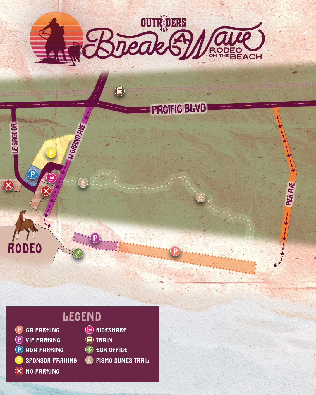 BreakaWave - Rodeo on the Beach - Outriders Present